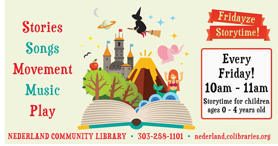 Friday Storytime – Nederland Community Library